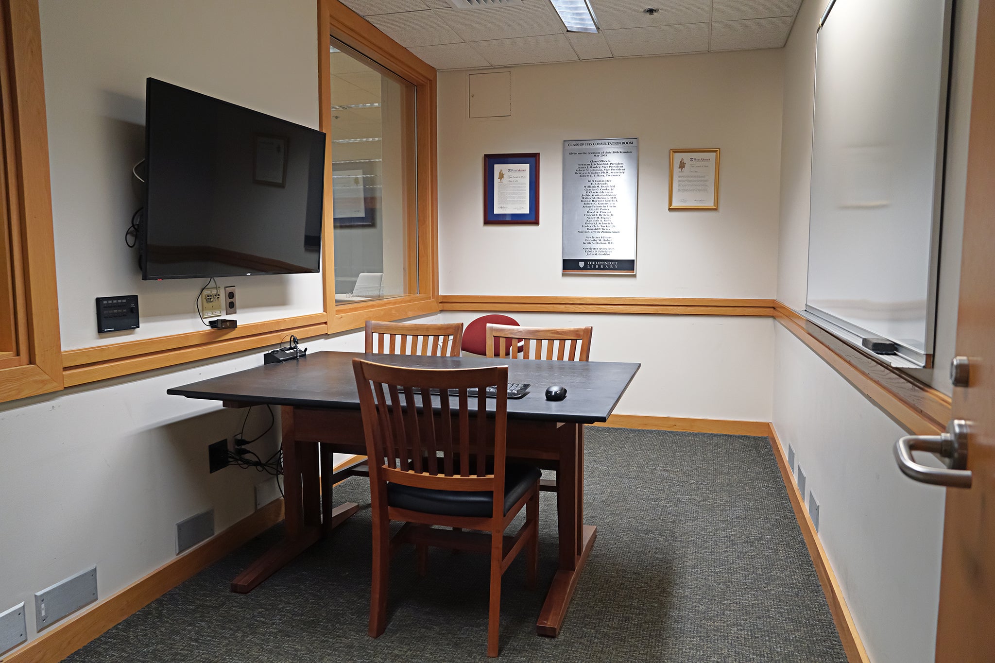 Class of 1955 Consultation Room | Penn Libraries