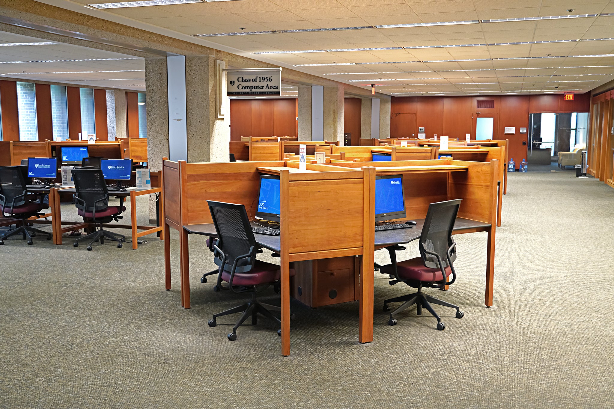 Class of 1956 Computer Area | Penn Libraries