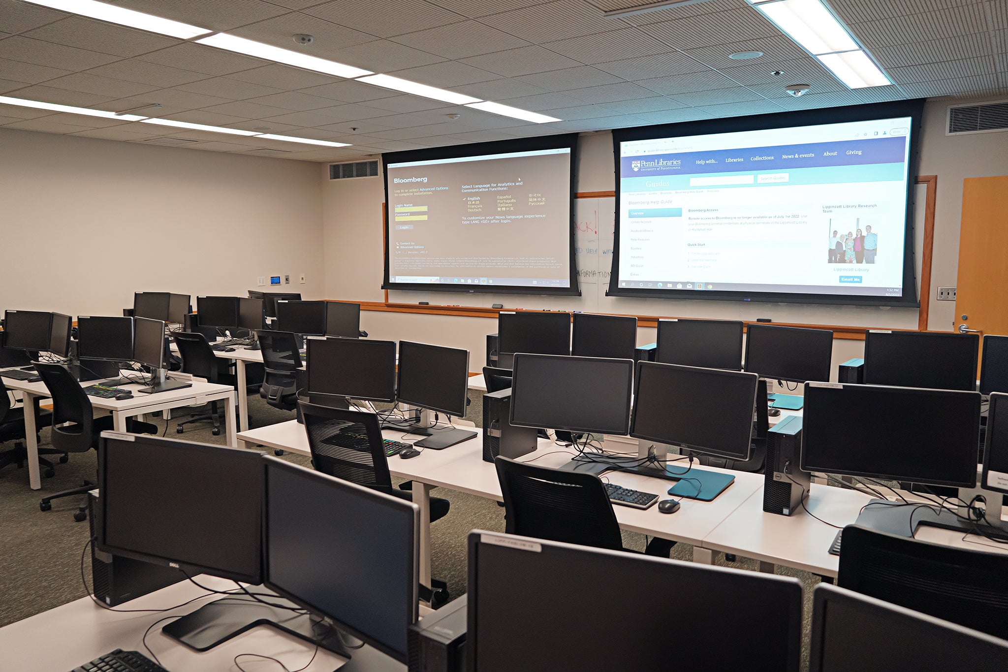 Yablon Financial Resources Lab | Penn Libraries