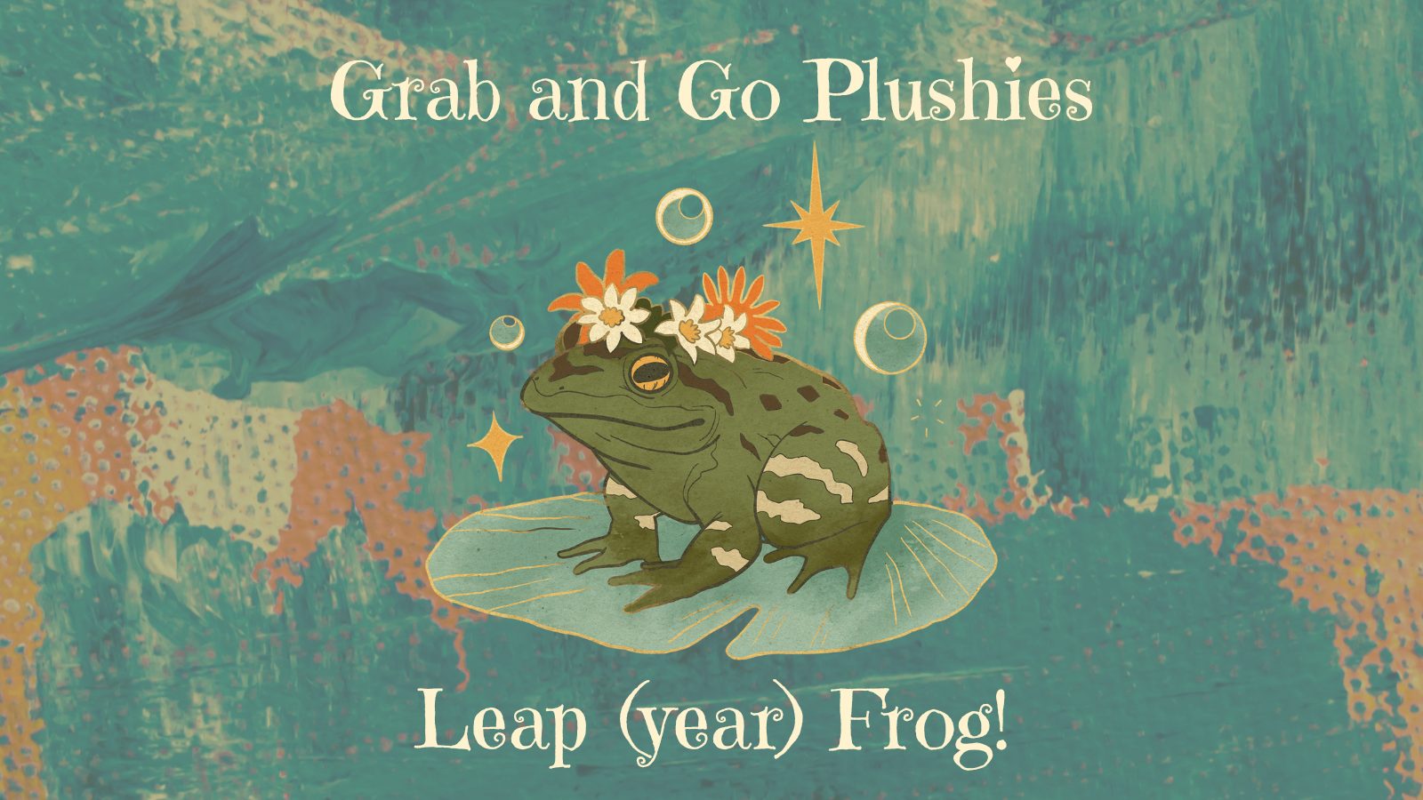 Grab and Go Plushies-Leap (Year) Frog | Penn Libraries