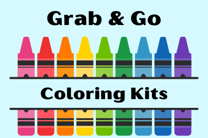 Grab and Go: Coloring Kits | Penn Libraries