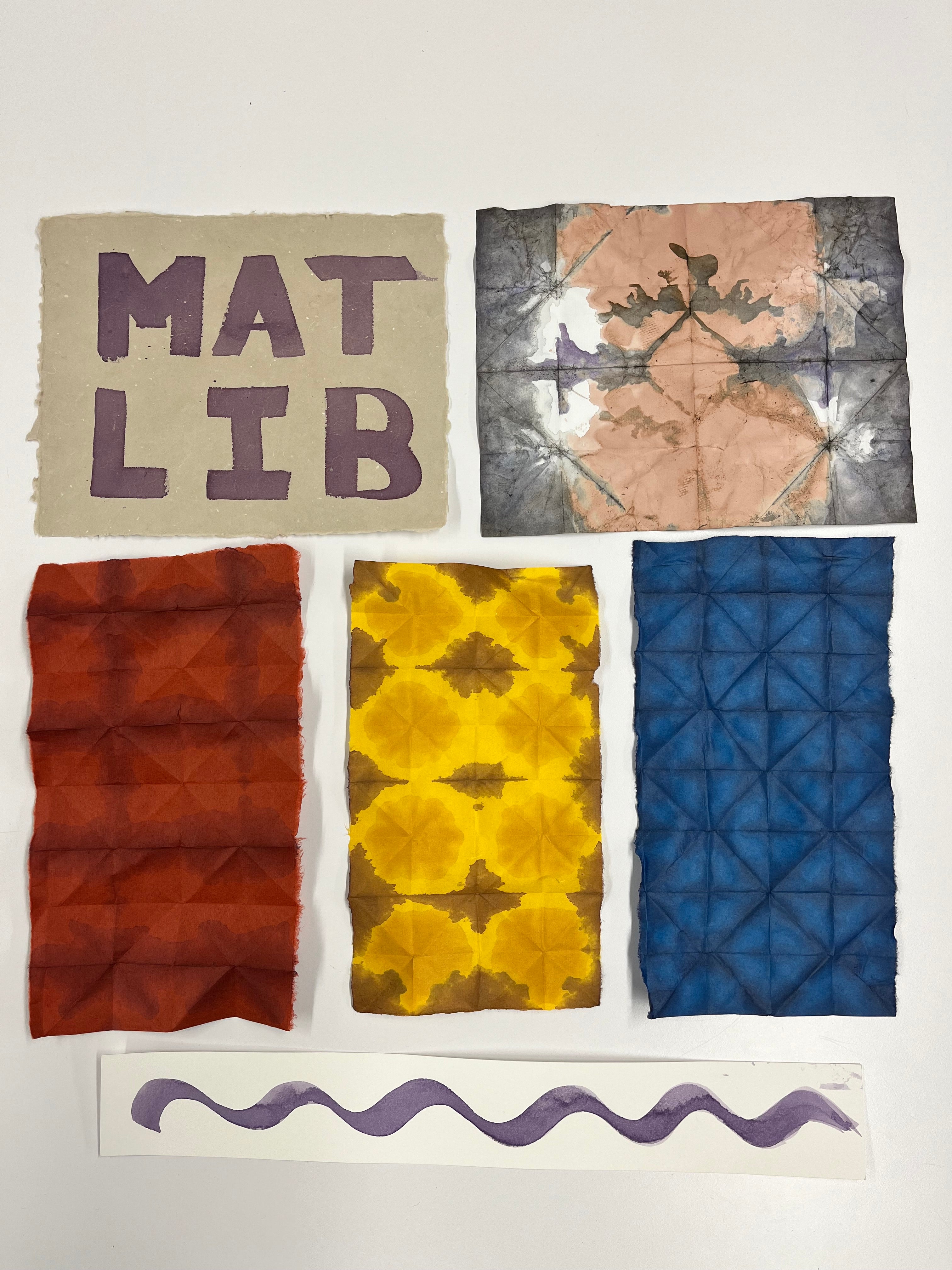 Dyeing with Natural Pigments Made From Plants at the Materials Library ...