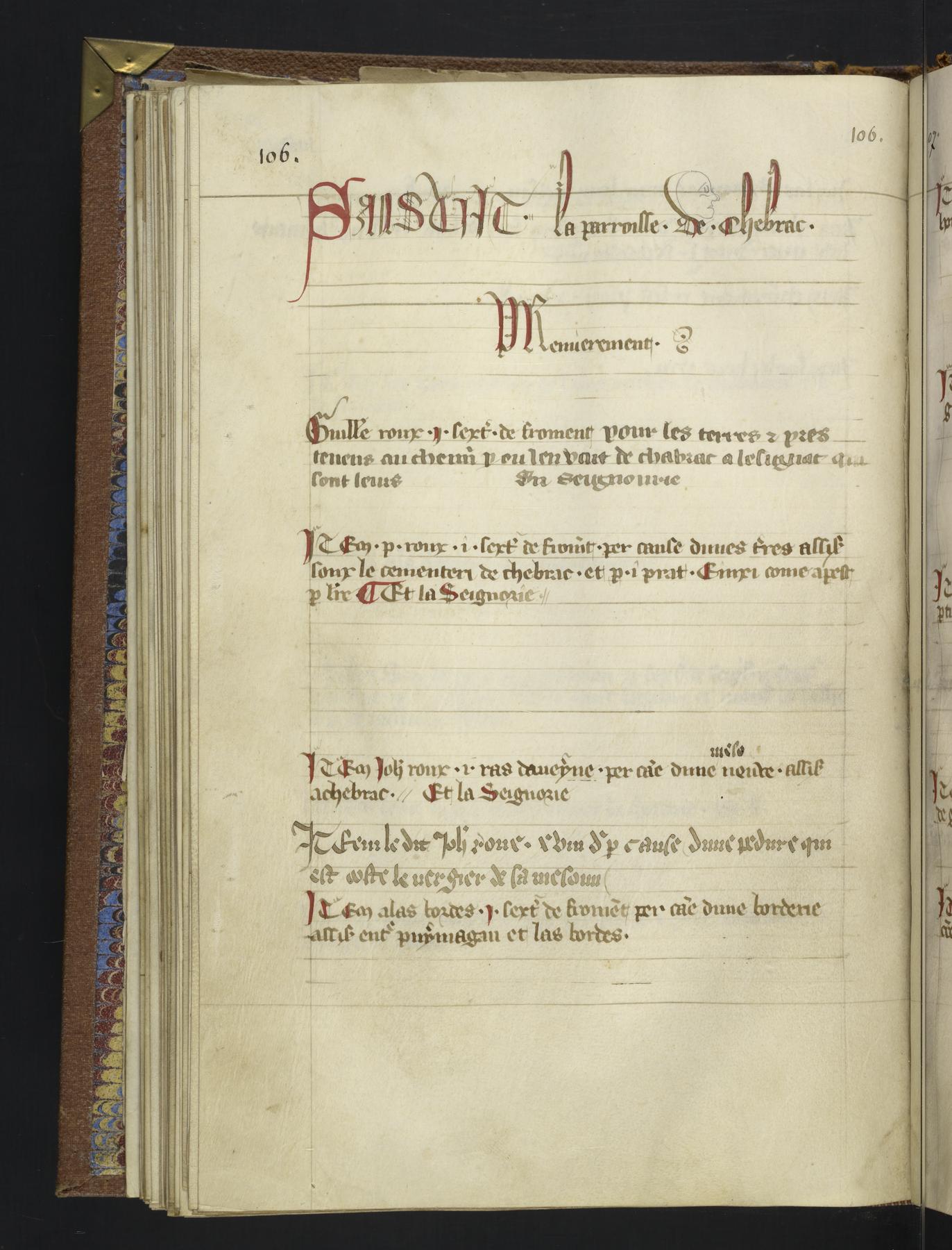 Coffee with a Codex: French List of Rents | Penn Libraries